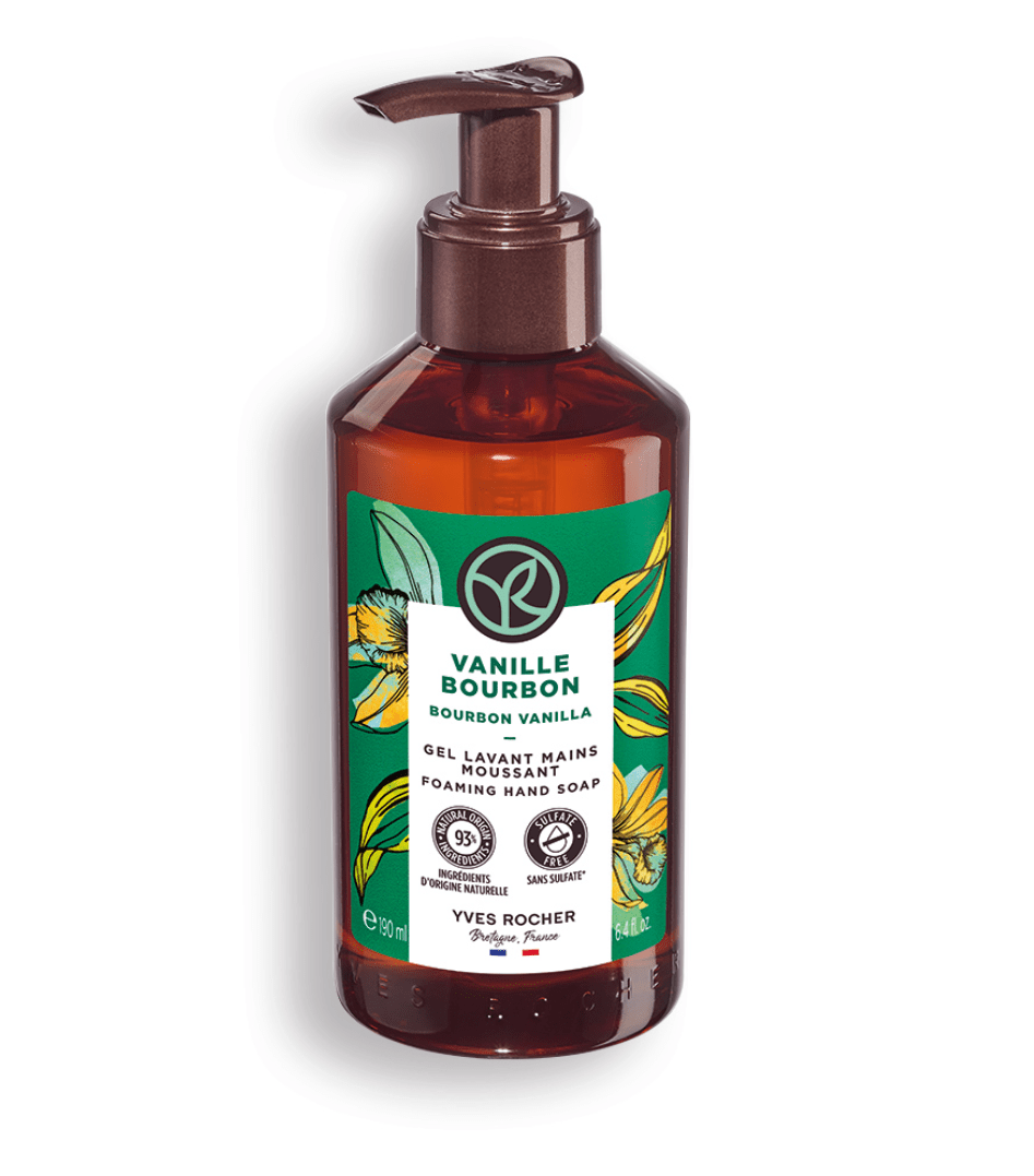 Buy LIQUID HAND SOAP BOURBON VANILLA 190ML BOTTLE - for SALE - Yves Rocher